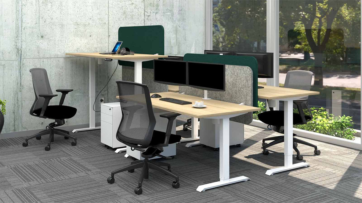 Standing Straight Desks – Commercial Traders - Office Furniture
