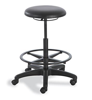 Button Stool with High Lift Kit | Office Furniture NZ – Commercial ...